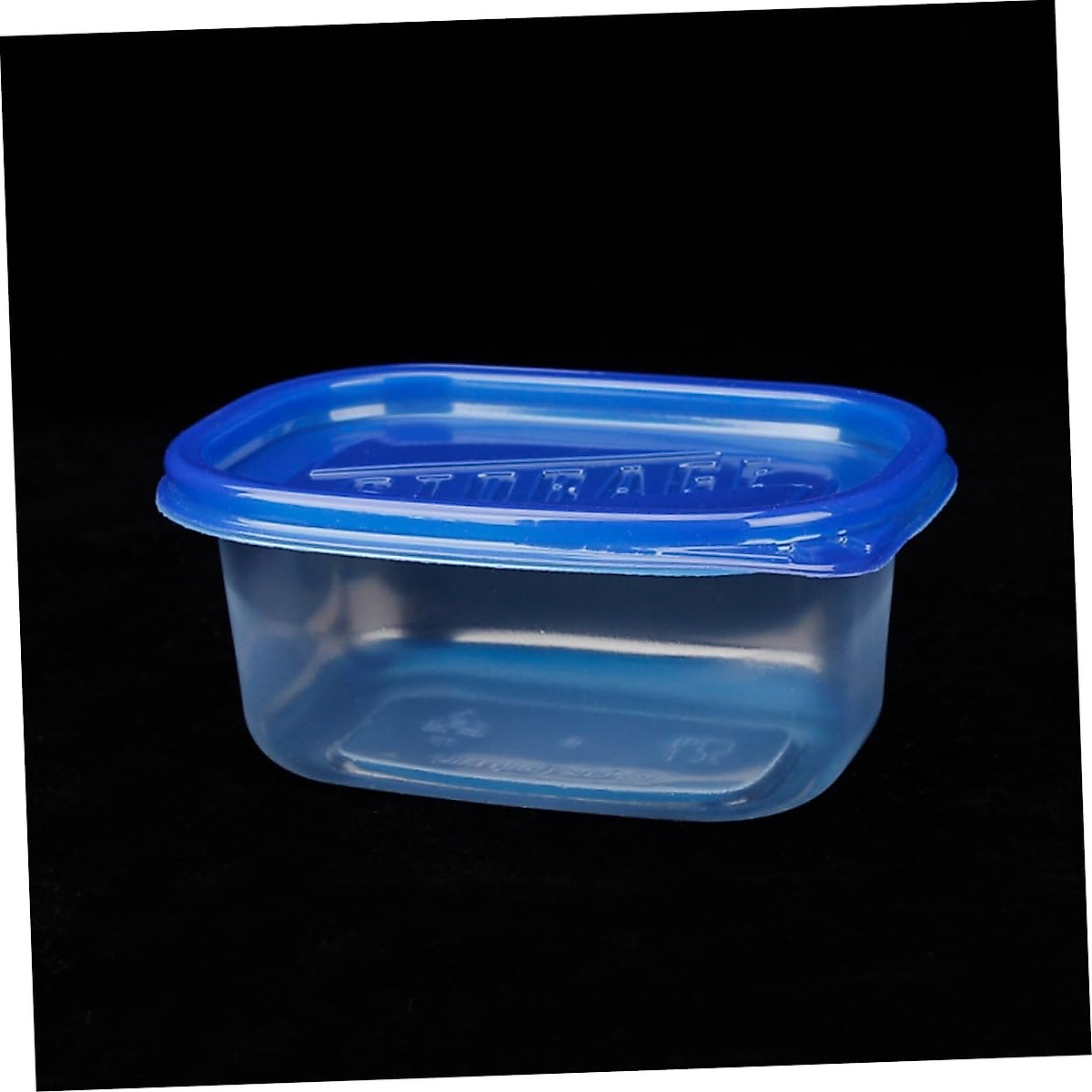 BUTIFULSIC 12 Pcs Disposable Rectangular Plastic Lunch Boxes with Lids Sealed Food Containers for Meal Prep Fruits and Cakes Multi Color Green