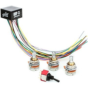 OBP-3TK – 3-Band, Boost/Cut 9 or 18V On-Board Preamp