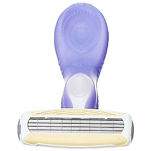 Schick Quattro Womens Disposable Razors for Sensitive Skin, 3 Count, Pack of 2