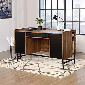 Sauder Harvey Park Desk, Grand Walnut finish