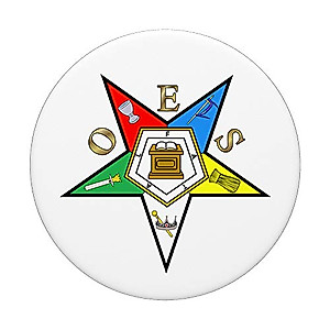 Order of the Eastern Star OES PopSockets PopGrip: Swappable Grip for Phones & Tablets