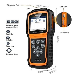 FOXWELL NT530 for Volvo Multi-System OBD2 Diagnostic Scanner Read Erase Error Codes
