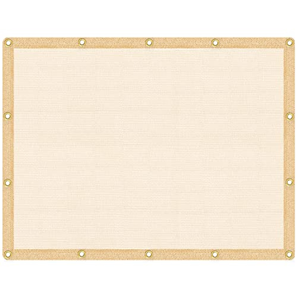 Junkogo Shade Cloth 40% 10x15ft Sun Shade Lightweight Mesh Netting Cover for Pergola, Garden, Outdoor, Patio, Deck, Backyard