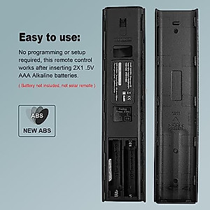 BN59-01385A Voice Remote Replacement for Samsung Smart TV Remote, Compatible with Smasung Frame TV Remote, for Most 2018 to 2023 Smasung Crystal UHD QLED The Frame QLED 4K 8K Smart TV