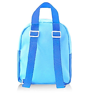 Baby Shark Mini Backpack 3 Pc Bundle with Lunch Bag for Kids with Stickers (Baby Shark School Supplies)