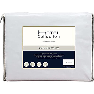 Hotel Collections Hotel Collection Sheet Set - Hotel Luxury 1800 Bedding Sheets & Pillowcases - Extra Soft Cooling Bed Sheets -