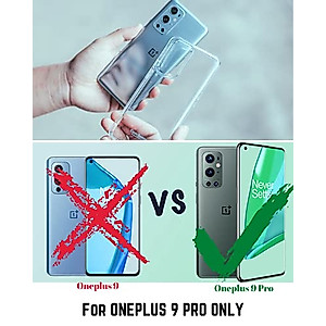 ArmadilloTek CaseBorne S Compatible with OnePlus 9 Pro Hybrid Clear Case (2021 Release) - Clear
