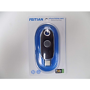 FEITIAN ePass K40 USB Security Key - Two Factor Authenticator - USB-C with NFC, FIDO U2F + FIDO2 - Help Prevent Account Takeovers with Multi-Factor Authentication