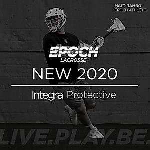 Wolf Athletics by EPOCH Lacrosse - Elite Integra Pro Lacrosse Gloves with Dual-Density Foam and Adjustable Wrist, 10", Small, White