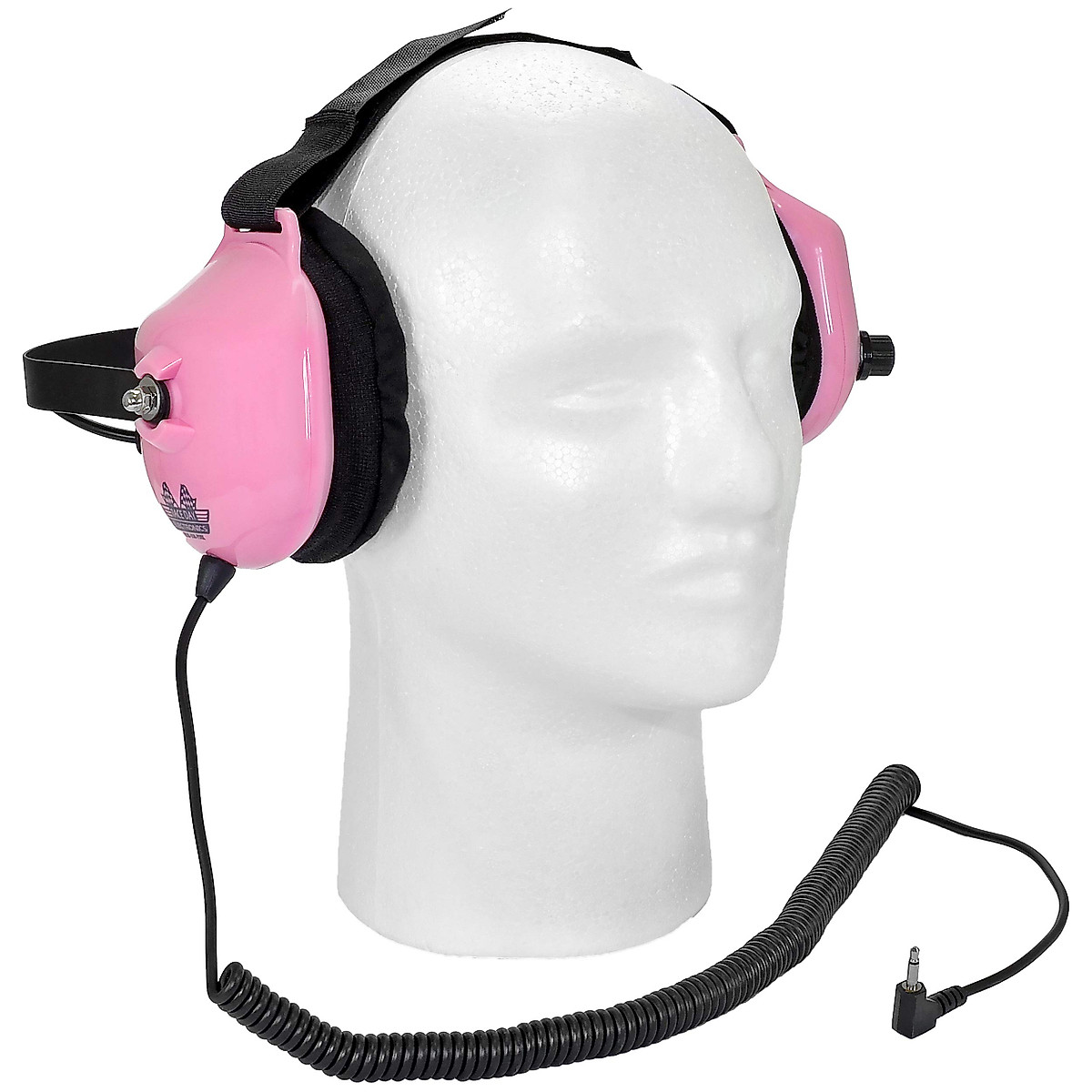 Race Day Electronics Noise-Reducing Race Scanner Headphones - Pink - RDE-058-PINK