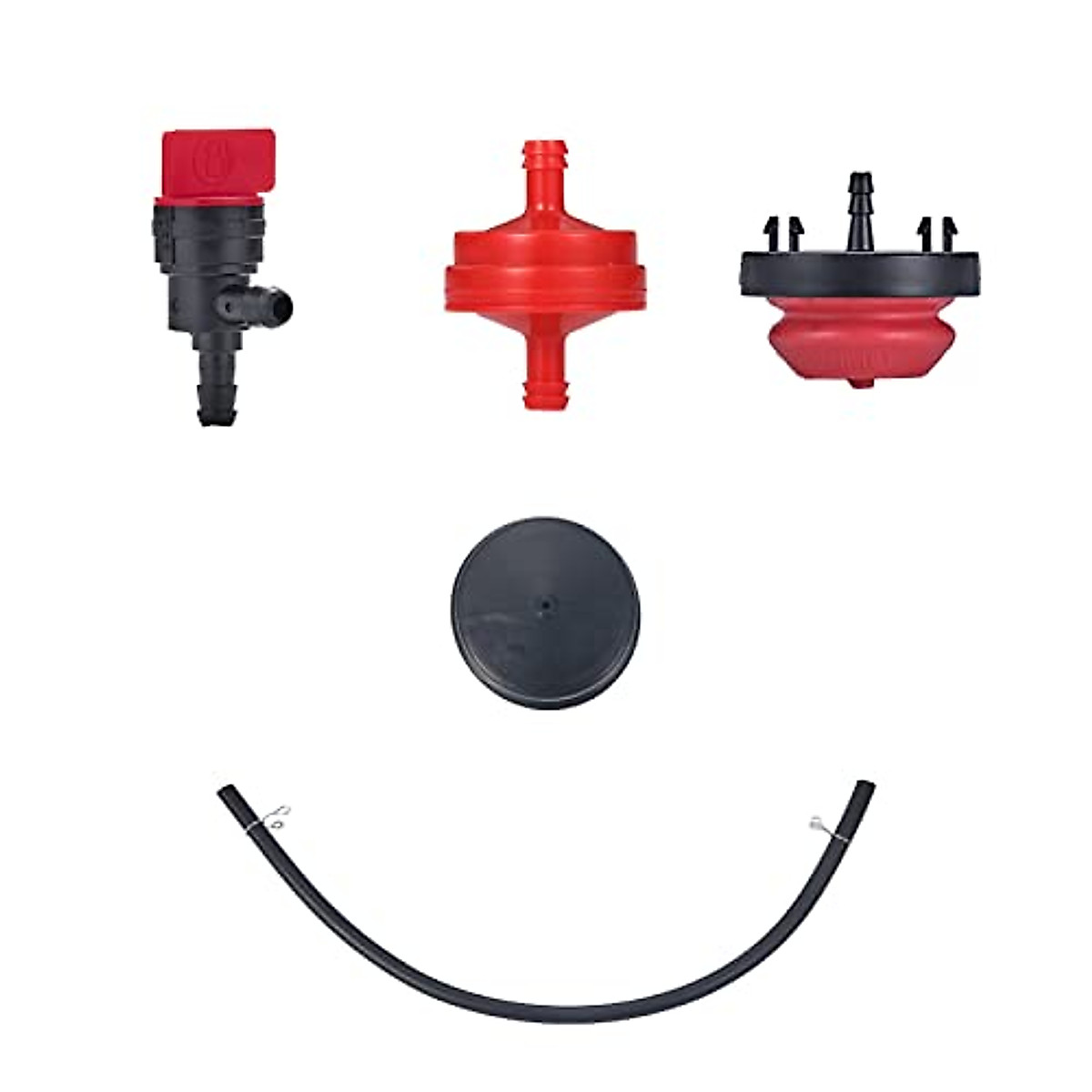 Mikatesi 99-9313 Snow Blower Rubber Paddles 2PCS for Toro CCR 99-9313 Power Clear 621 721 Snowblower with Scraper Bar 133-5585 Hardware Kit & Carburetor Kit