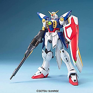 Bandai Hobby - Gundam Model Kit - Wing Gundam Gunpla MG 1/100 18 cm - 4573102641298