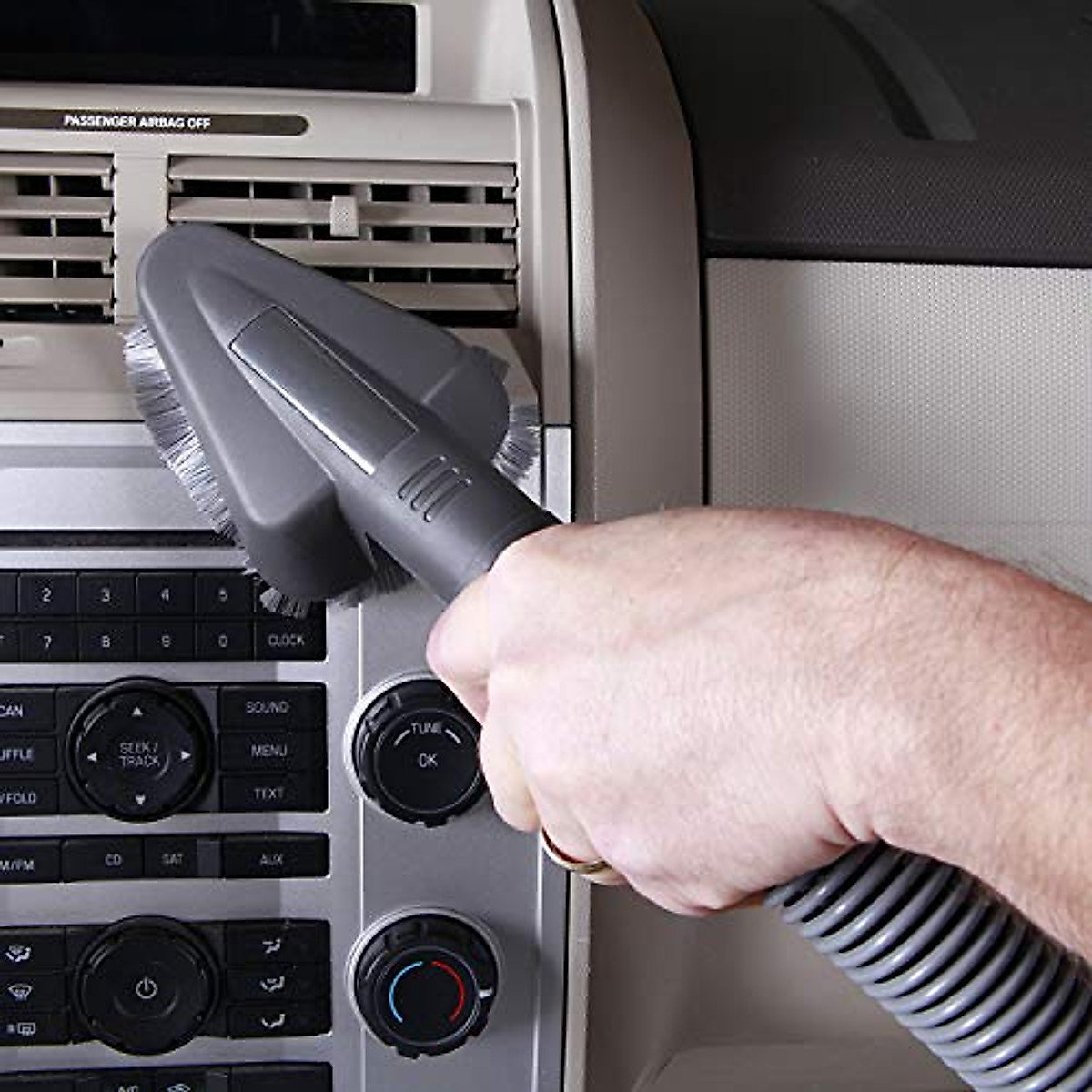 WORKSHOP Wet/Dry Vacs Vacuum Accessories WS12552A 1-1/4-Inch Premium Auto Cleaning Kit for Wet/Dry Shop Vacuum, Black