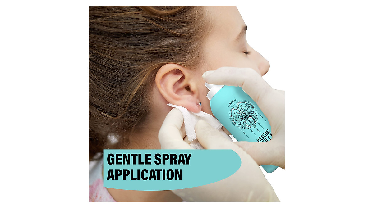BASE LABORATORIES Piercing Aftercare Spray Kit - Heal Faster