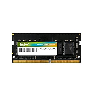 Silicon Power DDR4 16GB 3200MHz (PC4-25600) CL22 SODIMM 260-Pin 1.2V Non-ECC Laptop RAM Notebook Computer Memory SU016GBSFU320F02AB