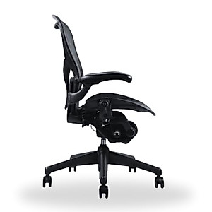 Aeron Herman Miller Office Chair| Rear and Forward Tilt Limiter| Adjustable Arms| Adjustable Posture Fit Back Support| Renewed