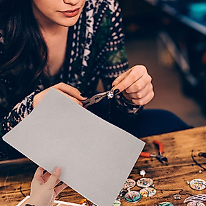 Cabilock 198 Jewelry Sponge Pad Earring Display Sponge Rings Sponge Insert Necklace Display Tray Foam Earring Mat Cosmetic Sponge Trinket Showcase Pads Makeup Pallet Drawer Organizer Travel