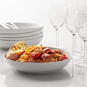 Y YHY 30 oz Pasta Bowls & 10.6" Dinner Plates