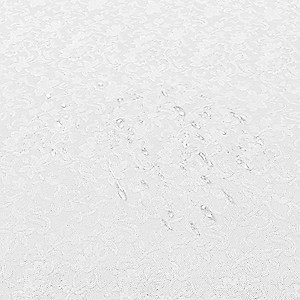 Safety 1st Heavenly Dreams Baby Crib and Toddler Bed Mattress, Waterproof and Stain Resistant Cover, White