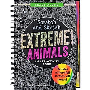 Scratch & Sketch Extreme Animals (Trace Along)