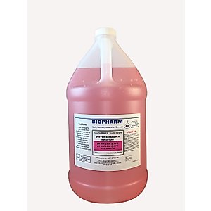 pH Buffer Calibration Solution, pH 4.00 — 1 Gallon — NIST Traceable Reference Standards for All pH Meters — Color Coded Red