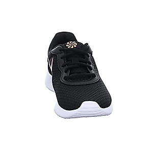 NIKE Women's Low-Top Sneaker, Black MTLC Red Bronze Barely V, 9