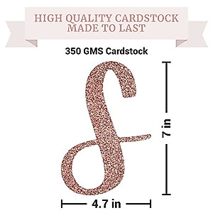 Pre-Strung Happy Sweet Sixteen Birthday Banner - NO DIY - Rose Gold Glitter Sweet 16 Party Banner - Pre-Strung Garland on 8 ft Strands - Rose Gold Birthday Party Decoration. Did we mention no DIY?