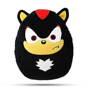 DEYOU Classic 14in Hedgehog Plush Toys Plush Figure Classic Hedgehog Plush Doll for Boys Girls Best Gift (Black)