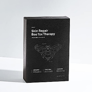 celimax Skin Repair BeeTox Therapy Sheet Mask 10EA | Skin Repairing, Exfoliating, Anti Aging, Lifting, Hydrating, Moisturizing & Soothing, Collagen, Korean Face Masks, 25ml