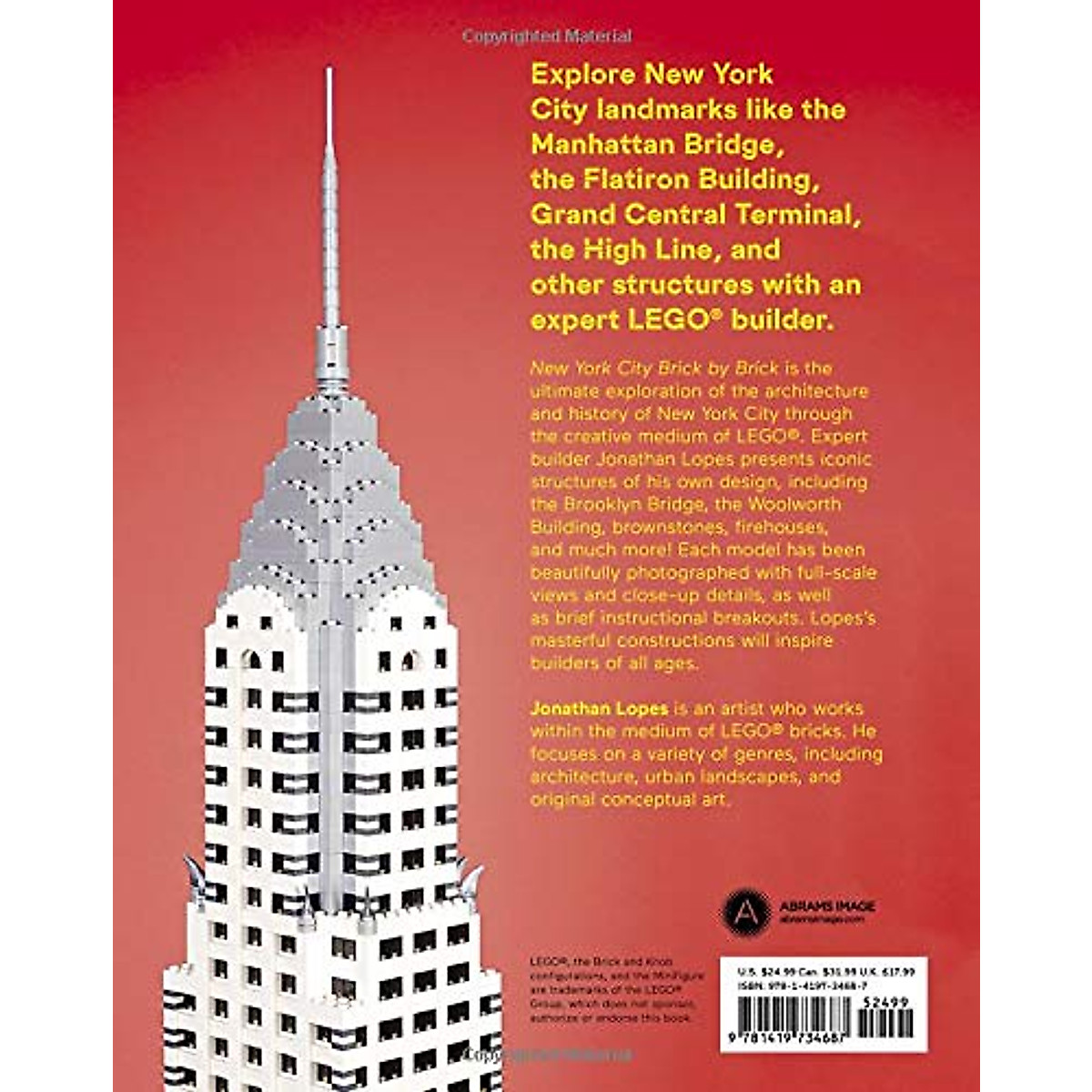 The Art of LEGO Construction: New York City Brick by Brick