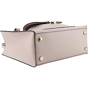 MICHAEL Michael Kors Women's Bridgette Medium Ballet Tote Leather Handbag (Ballet)