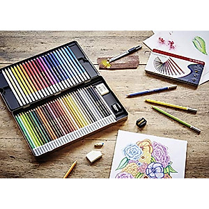 STABILO Chalk-Pastel Pencil CarbOthello - Pack of 8 - Brown Tones