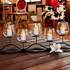 Homemory 12Pack Flameless LED Votive Candles,1.5" x 1.6" Long Lasting Electric Fake Candles, Battery Operated Tealights for Wedding, Table, Romantic Decorations (White Base, Batteries Included)