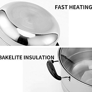 4 Layer Stainless Steel Thicken Steamer Pot Steam Pot Boiler Induction Cooker Steaming Pot Soup Pot for Kitchen Cookware Tools