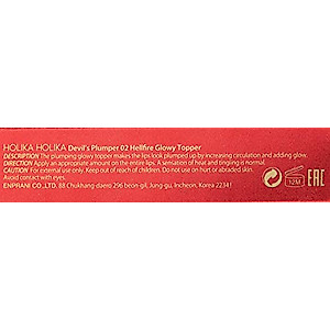 HOLIKA HOLIKA Devil's Real Lip Plumper for glowy shiny flamboyant voluminous lips