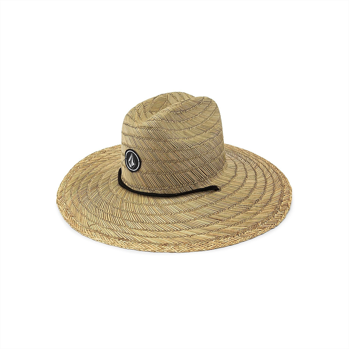 Volcom Men's Quarter Straw Hat, Natural, Small