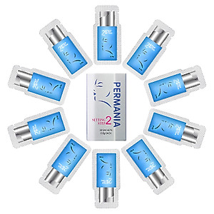 PERMANIA Lash Lift Kit,Separate Steps Products for Salon or at Home, Steps 10 Sachets of 0.8g/0.03oz Each Prep (STEP#2)