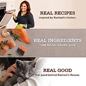 Rachael Ray Nutrish Premium Natural Dry Cat Food, Chicken & Brown Rice Recipe, 3 Pounds