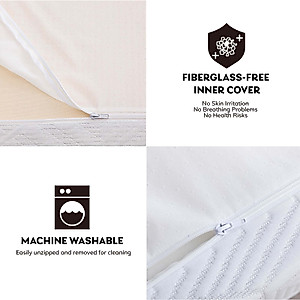 Queen Size Mattress, 10 Inch Green Tea Cooling Gel Memory Foam Mattress for Cooling Sleep/Pressure Relieving/CertiPUR-US Certified/Bed-in-a-Box (Queen)