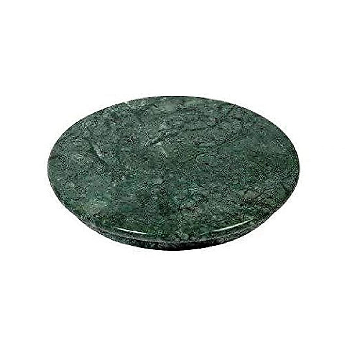 Imagine mart Indian Green Marble Roti Maker With Wooden Belan Size 9 inches/Marble Chakla 10 Inch Diameter With Belan (Green Marble Chakla With Belan)