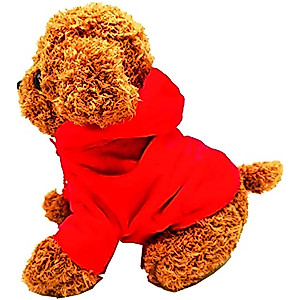 Plush Stuffed Animal Puppy Dog - Adorable Goldendoodle for Gifts, Emotional Support, Toy - Golden Brown Poodle - Ultra Soft & Realistic, 9.8 Inch 0235 (Brown)