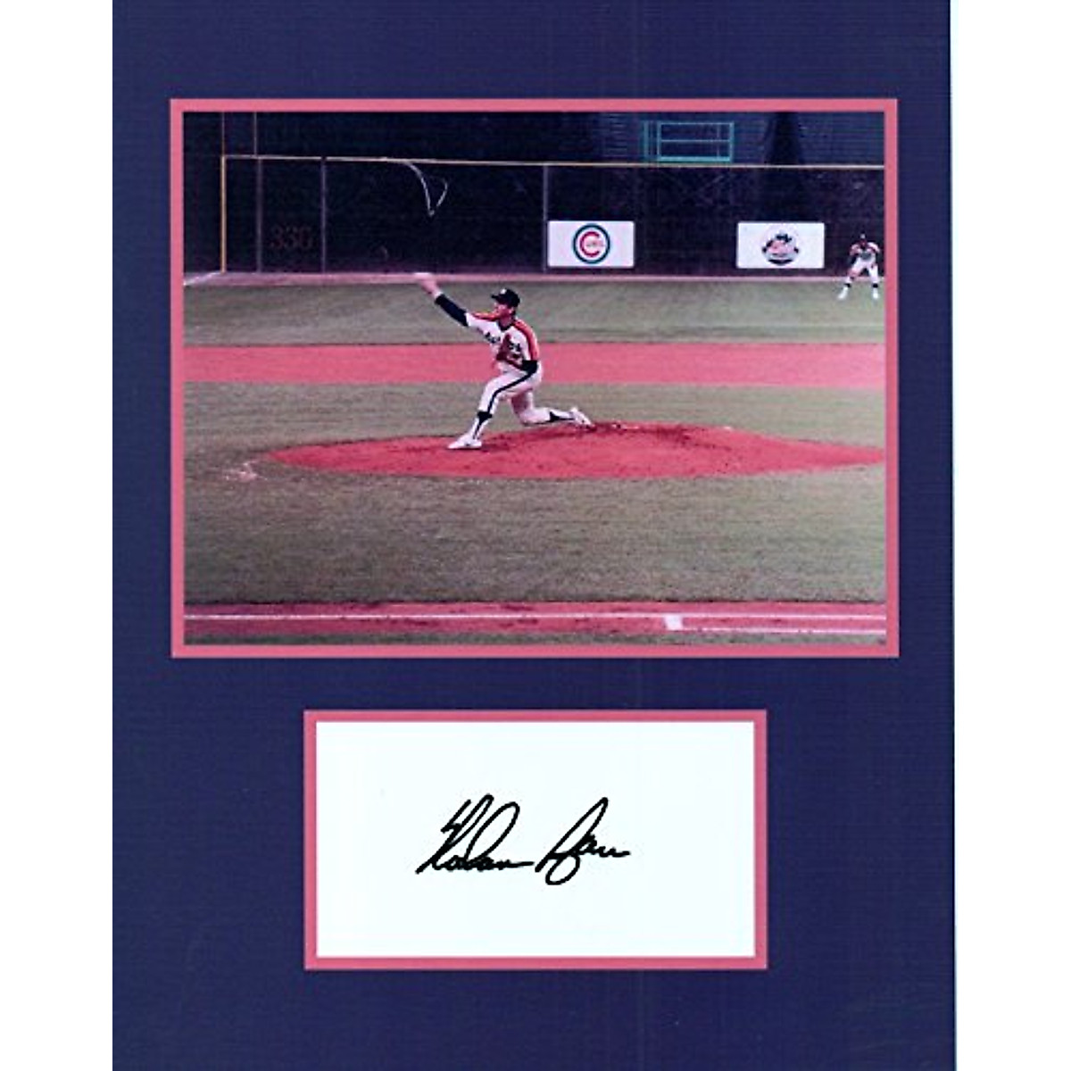 Kirkland Nolan Ryan 8 X 10 Autograph Photo on Glossy Photo Paper