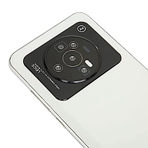 Mobile White Front 5MP Rear 16MP 6.82 inch HD Screen 6GB RAM 128GB ROM Smartphone to Call US Plug