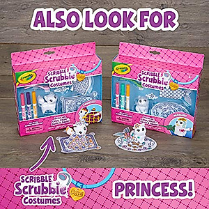 Crayola Scribble Scrubbie Mermaid Costume Playset, Toy for Kids, Gift