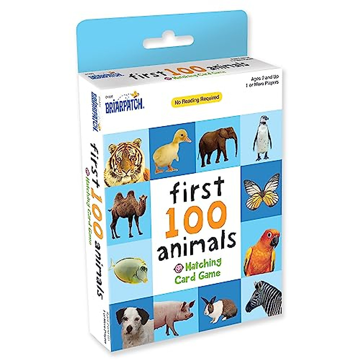 Briarpatch | First 100 Animals Matching Card Game, Ages 2+
