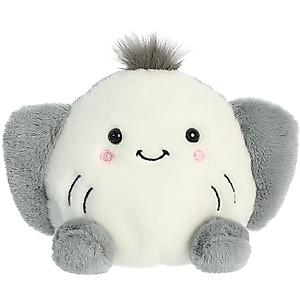 Aurora® Adorable Palm Pals™ Flapjack Stingray™ Stuffed Animal - Pocket-Sized Play - Collectable Fun - White 5 Inches
