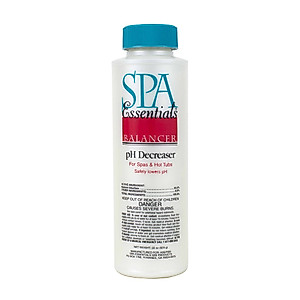 Spa Essentials 32519000 pH Decreaser Granules for Spas and Hot Tubs, 22-Ounce