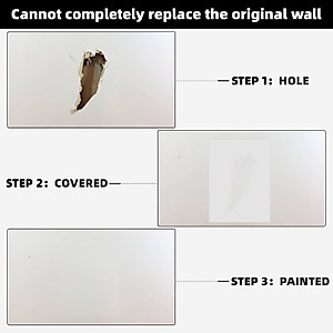 12 Pcs Vinyl Siding Repair Kit 8x6.3 Inch Self-Adhesive PVC Tape Durable Paintable Vinyl Siding Repair Patch to Cover Any Blemishes Cracks Holes on House Vinyl Siding Fence