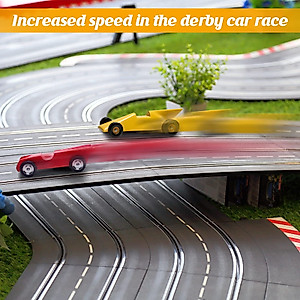 4 Pieces 3 Ounces Stick On Flex Weight for Derby Car- Cuttable Flexible Tape Weight for Easily Fine Tune Car Weight and Fastest Speed