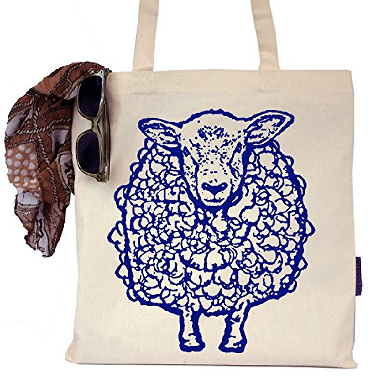 Lexy the Sheep Tote Bag by Pet Studio Art